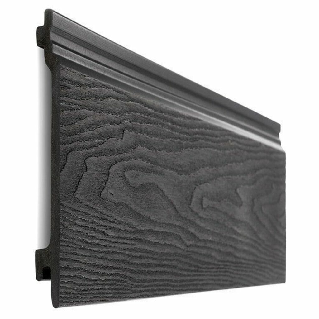 Black Composite Wall Cladding Sample | Composite 4U